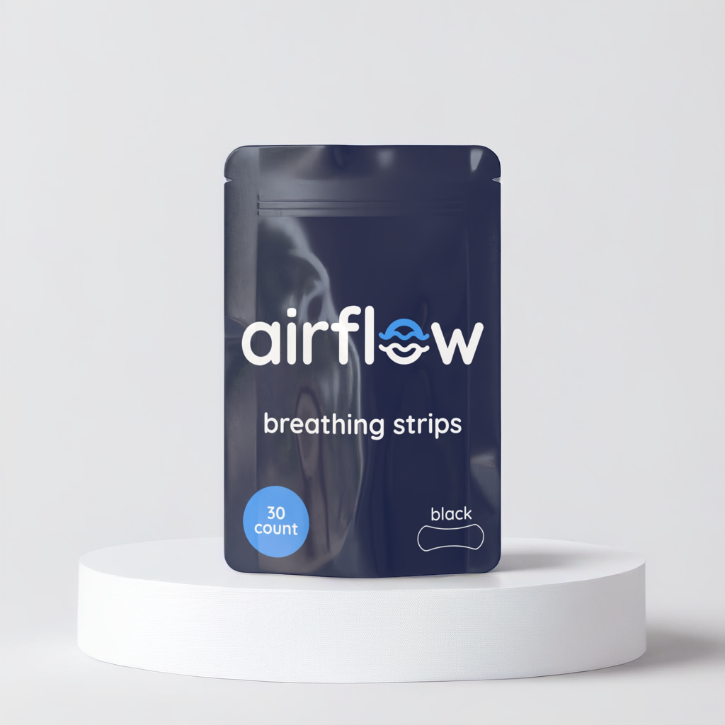 Black Nasal Strips | Airflow Breathing Strips